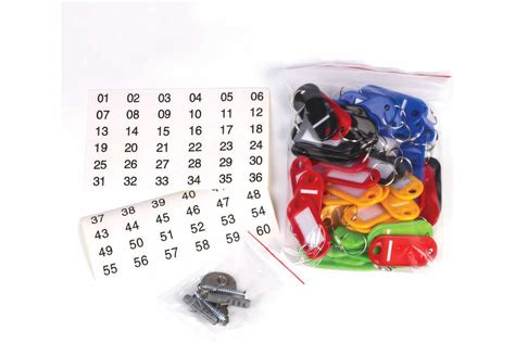 Шкафчик на 48 ключей Brauberg 250х180х80 мм с замком 48 брелоков серый 290338 выгодная