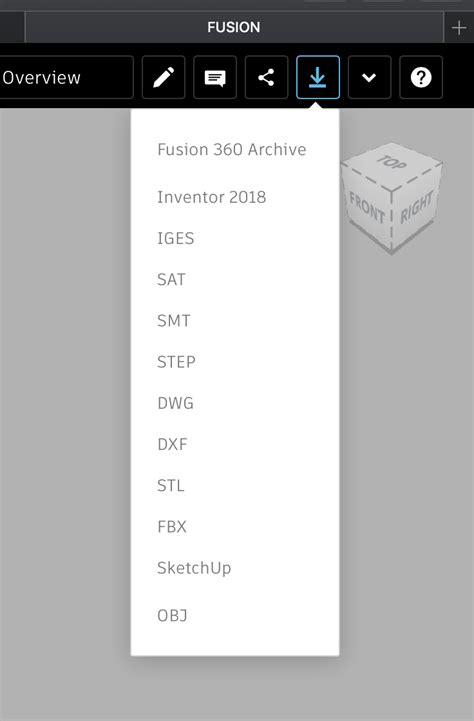 solved need more file formats for export from fusion 360 autodesk