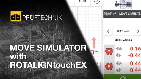 Rotalign Touch Ex How To Use Move Simulator For Shaft Alignment Youtube