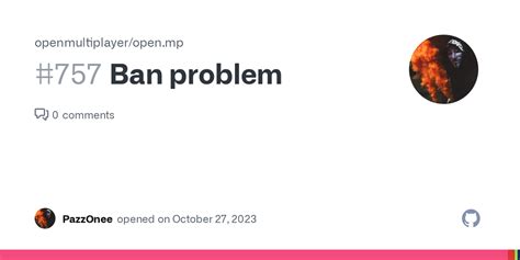Ban Problem Issue Openmultiplayer Open Mp GitHub