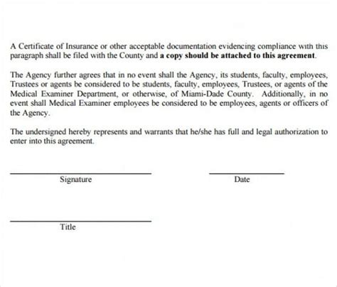 Best Printable Liability Clause In Contract Template Word Contract
