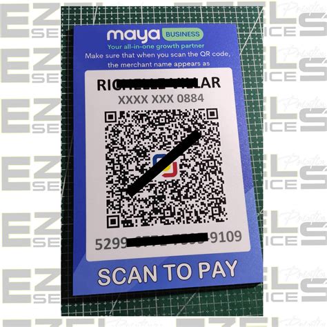 QR Code GCASH Scan For Physical Store Sintra Board Lazada PH