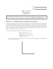 Ps4 2020 Pdf Name SID EEP 1 ECON 3 Problem Set 4 Spring 2020 The Following Exercises Will