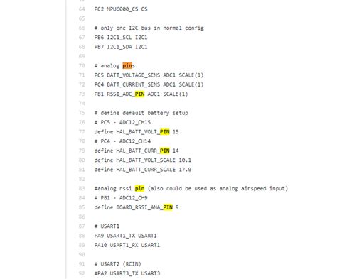 Battery Voltage And Current Sensing Pins Matek F405 Std Copter 36 Ardupilot Discourse