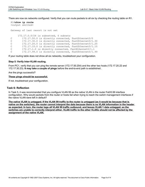 lab 6 4 1 intervlan routing doc