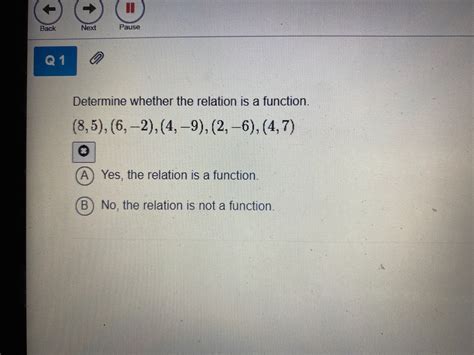 Answered: Determine whether the relation is a… | bartleby