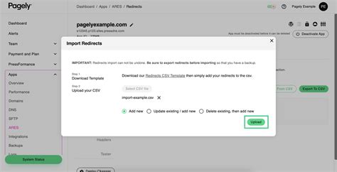 Importing Redirect Rules Into Atomic Pagely® Supportops