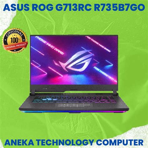 Jual Asus Rog Strix G G Rc Ryzen H Rtx Gb Gb Gb W Ohs Fhd R B Go
