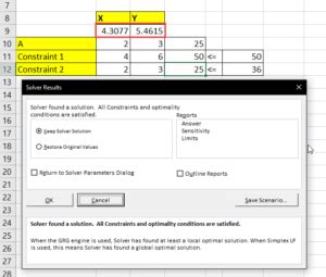 How to Perform Linear Programming in Excel - Sheetaki