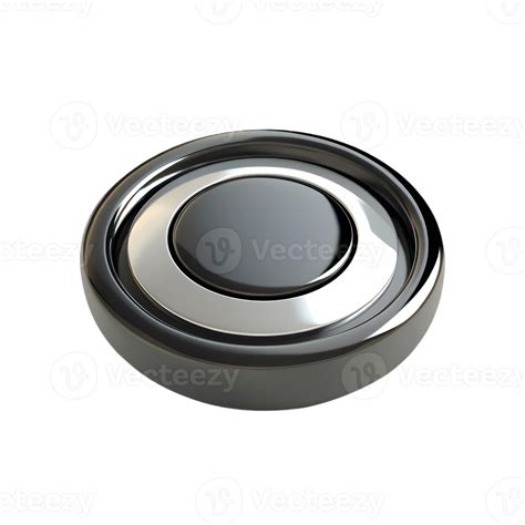 3d Toggle Button In The On Position 55656108 Png