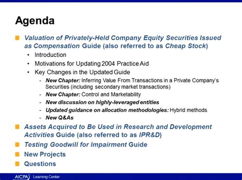 New Aicpa Cheap Stock Guide And Other Forthcoming Guides American Institute Of Cpas