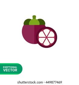 Amla Icon Flat Style Isolated On Stock Vector Royalty Free 1396272671