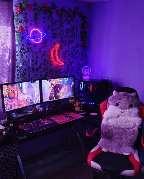 My Gaming Setup Gaming Room Setup Computer Gaming Room Game Room Design