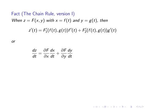 Lesson The Chain Rule PPT