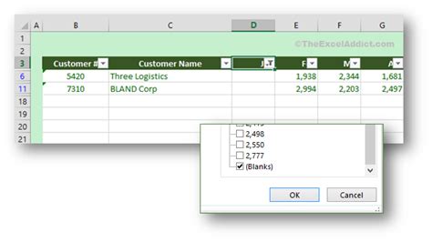 Find And Or Replace All Blanks Resulting From Formulas
