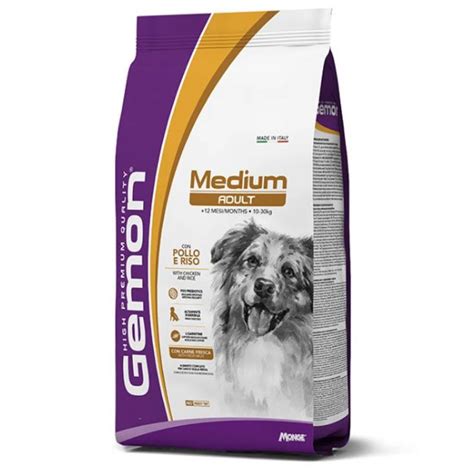 Gemon Dog Dry Food Medium Adult with Chicken and Rice 15kg