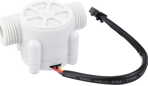 Generic Yf S201b Dn15 G12 Hall Water Flow Sensor Flow Meter 1 30lmin 2mpa White Stsx0042
