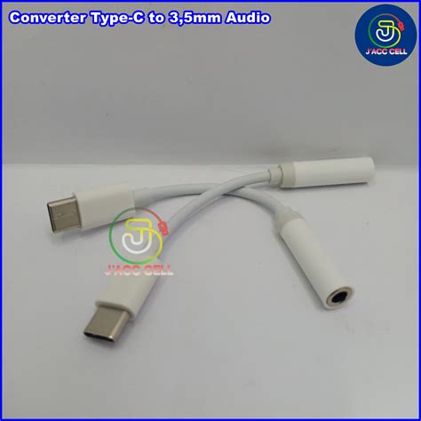 Jual JACK AUDIO TYPE C TO JACK 3 5MM CONVERTER Type C To 3 5MM Shopee Indonesia