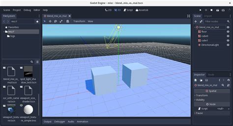 Shader Blend Mode MUL And MIX Is Equals Issue Godotengine Godot GitHub