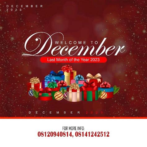 Taiwo Ayomide On Linkedin Welcome To The Last Month Of The Year