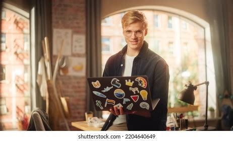 Positive Male Software Engineer Coding On Stock Photo Shutterstock