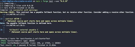 Why Is It Slow To Create A Contract Using Create Opcode When Testing Vs Vm Etch Issue