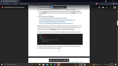Use The Foxit Web Sdk To Create A Pdf Link Generator Devpost