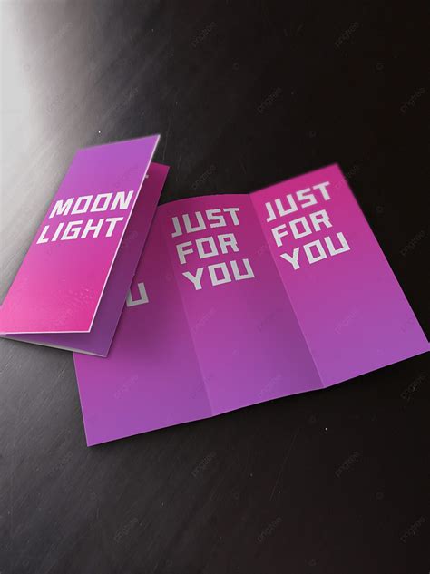 Dark Three Fold Effect Prototype Template Download On Pngtree