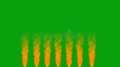 Multiple Stack Effect Of Fire Stock Footage Video Of Creative