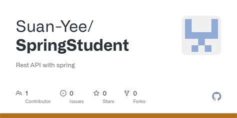 Github Suan Yee Springstudent Rest Api With Spring