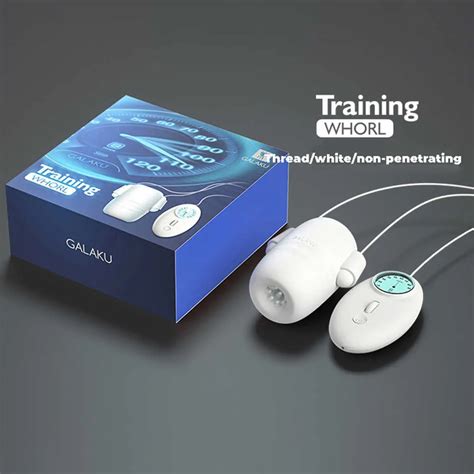 GALAKU 8 Gears Sensor Penis Trainer Vibrator Male Masturbator Vibration Glans Exerciser Delayed