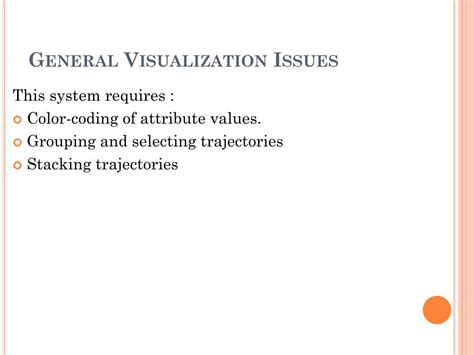 Ppt Stacking Based Visualization Of Trajectory Attribute Data
