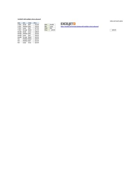 vlookup with multiple criteria advanced pdf