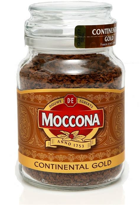 Кофе растворимый Moccona Continental Gold сублимированный, стеклянная ...