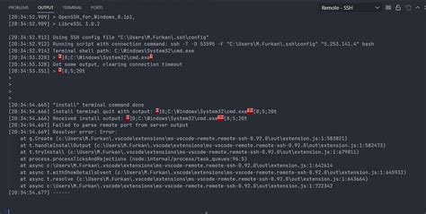I Cant Connect Ssh · Issue 7583 · Microsoftvscode Remote Release