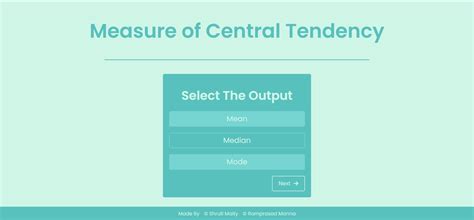 GitHub Ramprasadmanna Mean Median Mode Calculator Mean Median Mode Calculator For Raw And