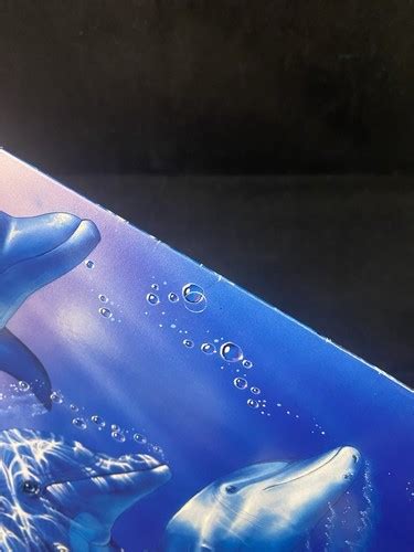 Vintage 90s Christian Lassen 3 Ring Folder Dolphin Environment Usa Ebay