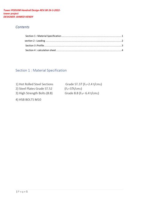 Staad Steel Structure Construction Design Ahmed Hendy