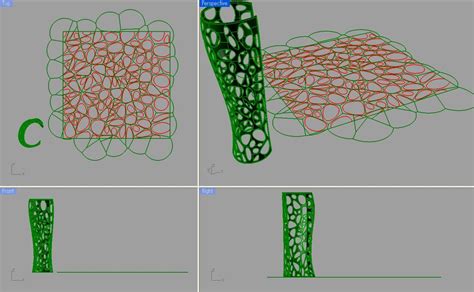 Create Voronoi Patterns Building Grasshopper