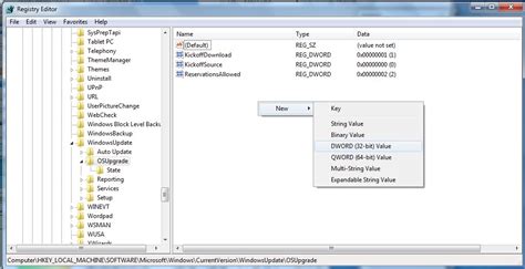 Registry Key For Windows Update D0wnloadnerd