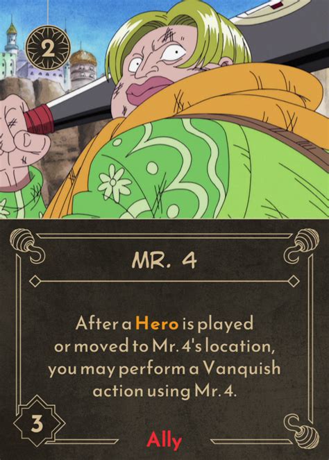 Mr. 4 | Anime Villainous Wiki | Fandom