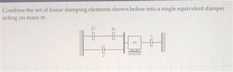Solved Determine The Equivalent Rotational Inertia For The
