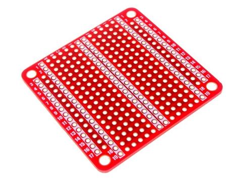 50x50mm Coloured Breadboard Style Prototyping Boards