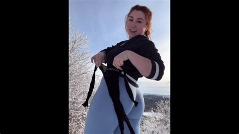 TikTok Famous PAWG Isla Moon Распутная Ажурная Зимняя Страна Чудес Pornhub