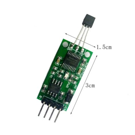 ds18b20 modbus rtu rs485 rs232 ttl usb uart digital temperature sensor