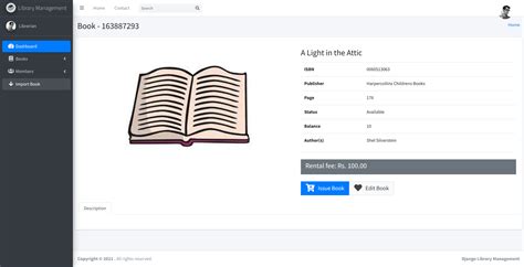 GitHub Mymi14s Django Library Management
