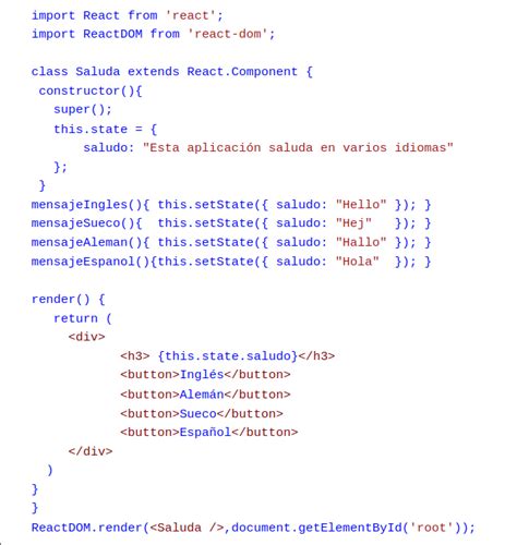 Mi Primera Aplicación Reactjs React Mu Perita Sitetitlemi Primera