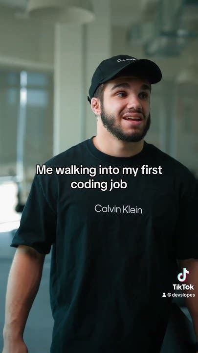 First Coding Job Softwareengineer Computerscience Coding Career