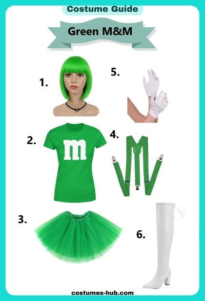 Green Mandm Costume