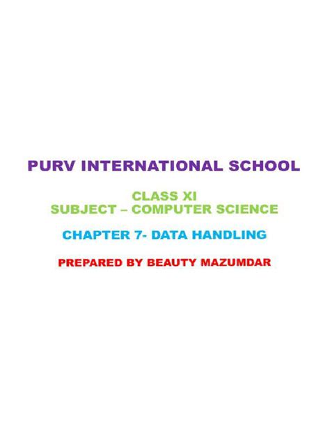 ch 7 data handling pdf